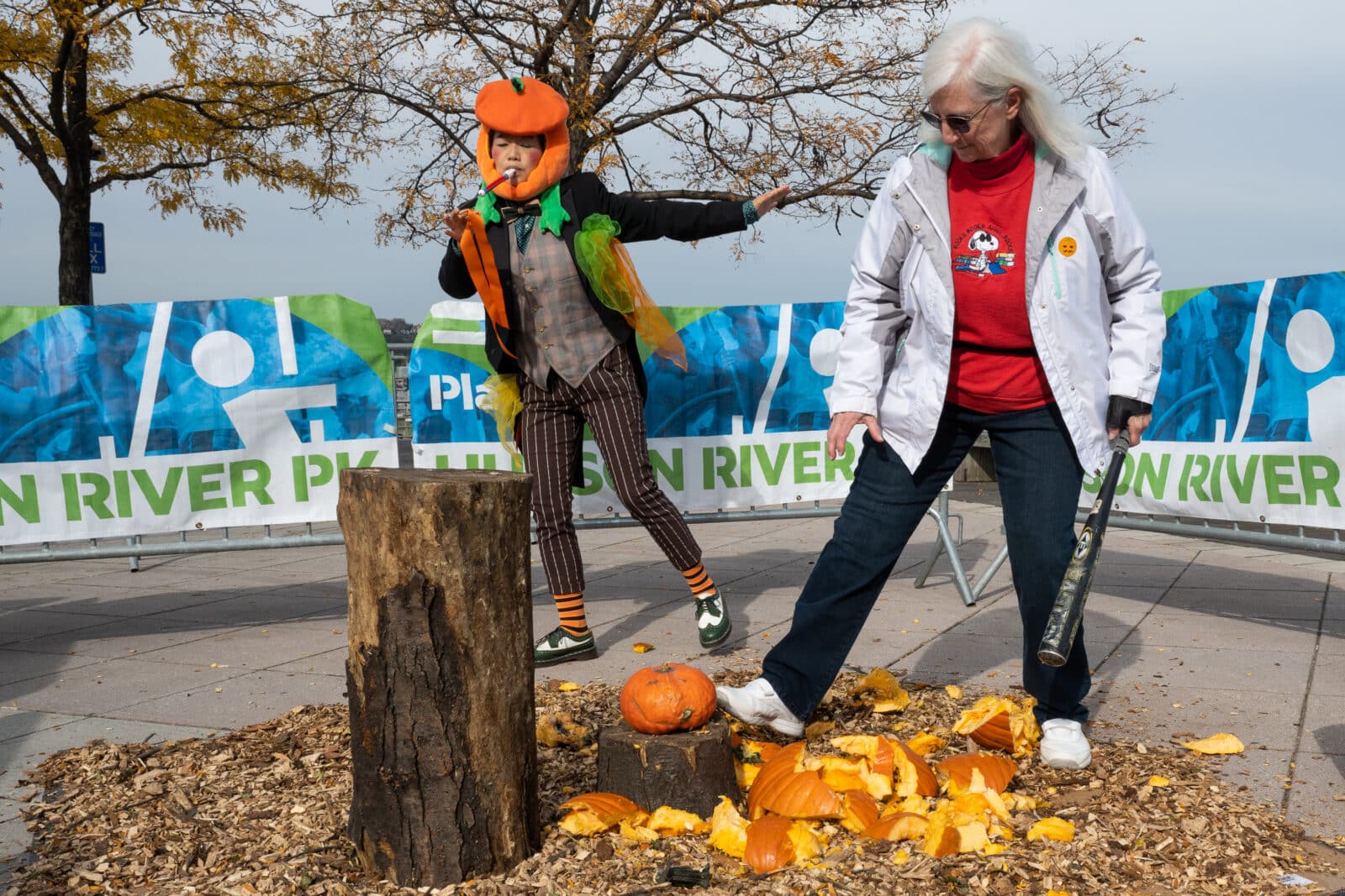 Smashing Pumpkins: Pumpkin Smash at Hudson River Park brings post ...