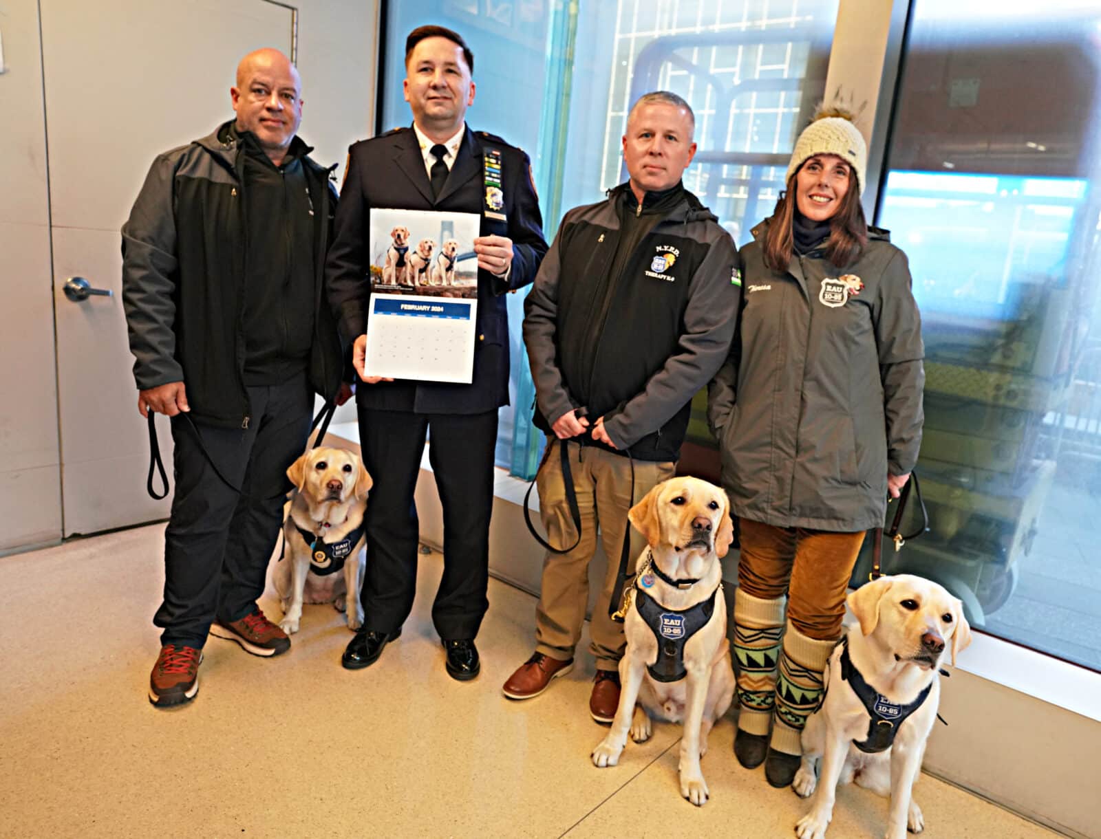 NYPD’s furriest crime-fighters grace 2024 Police Foundation Calendar ...