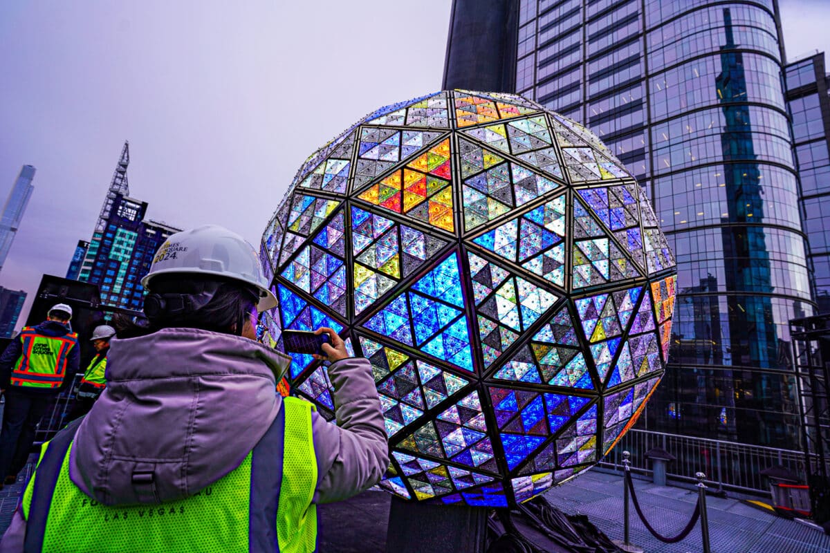 Here’s a sneak peek at the Times Square New Year’s Eve ball design ...