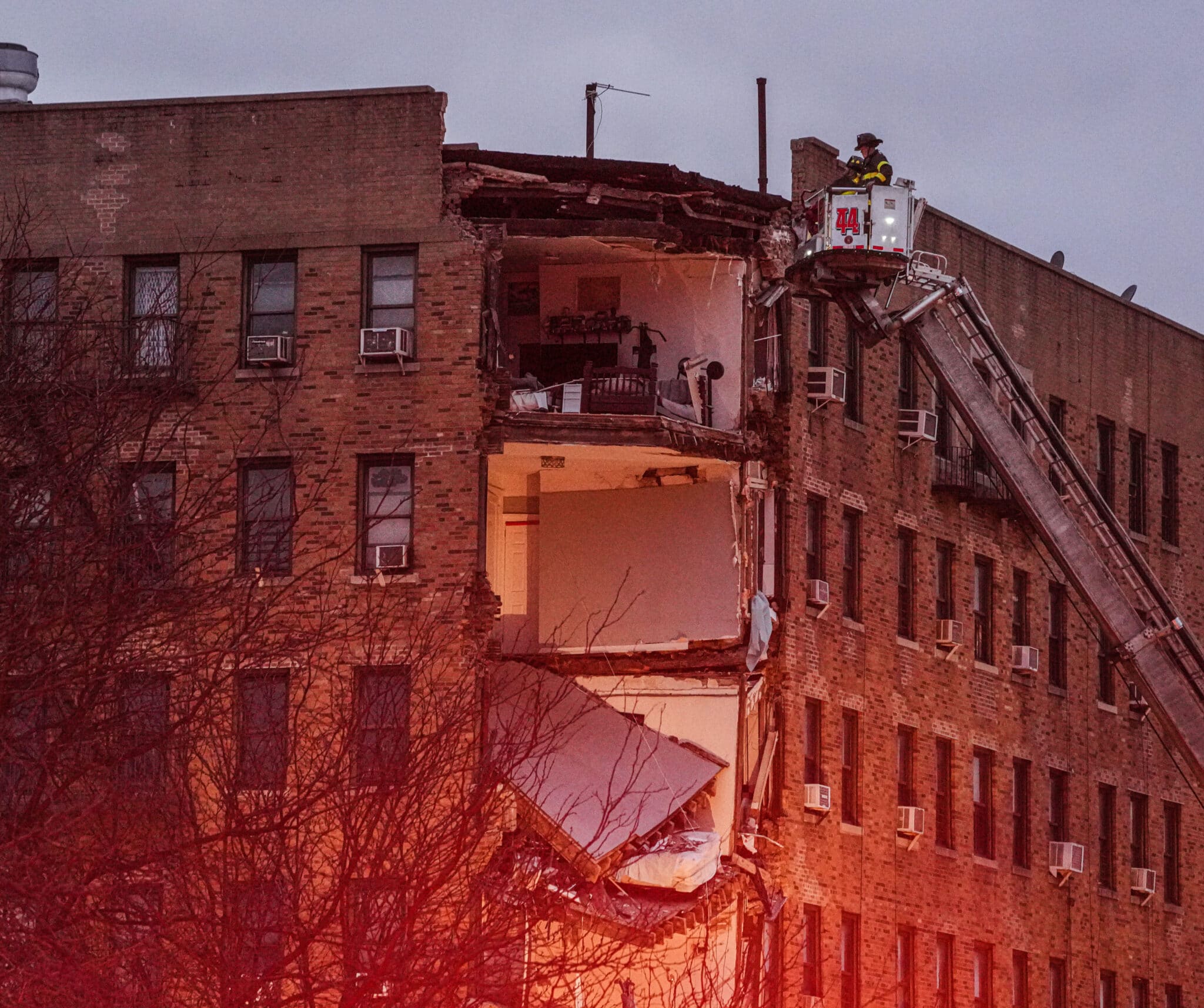 Bronx building collapse leaves no deaths, residents call it a miracle.