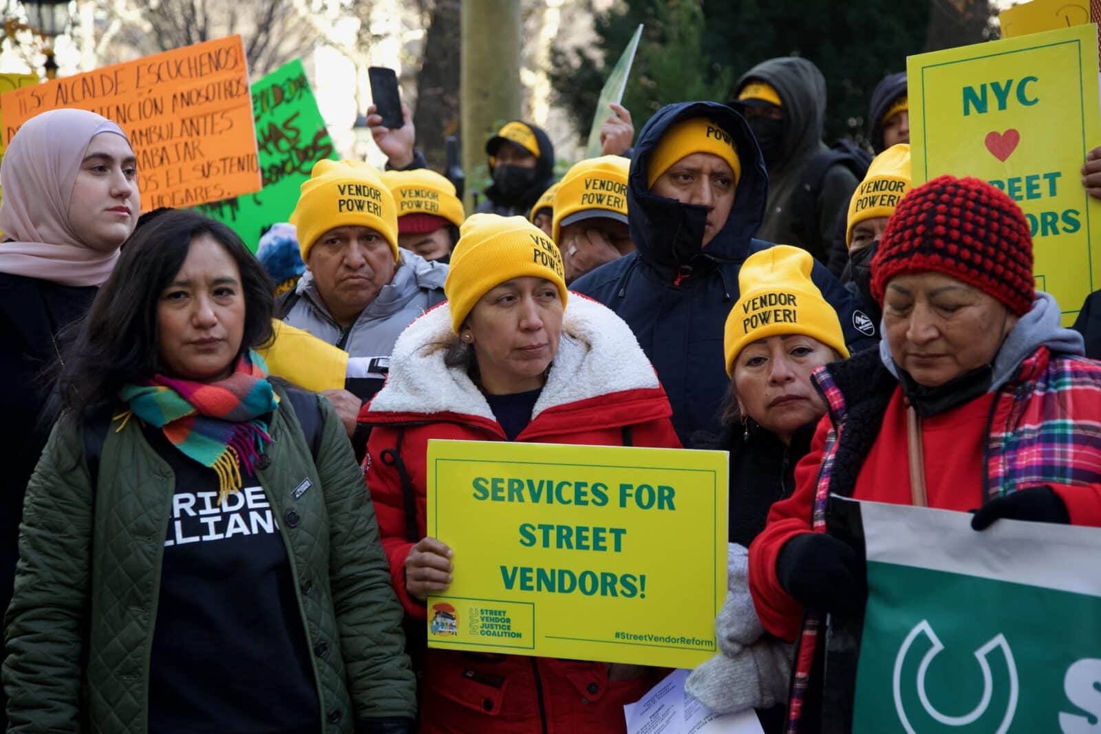 Vendors rally as pols look to overhaul street vending system, lift cap ...