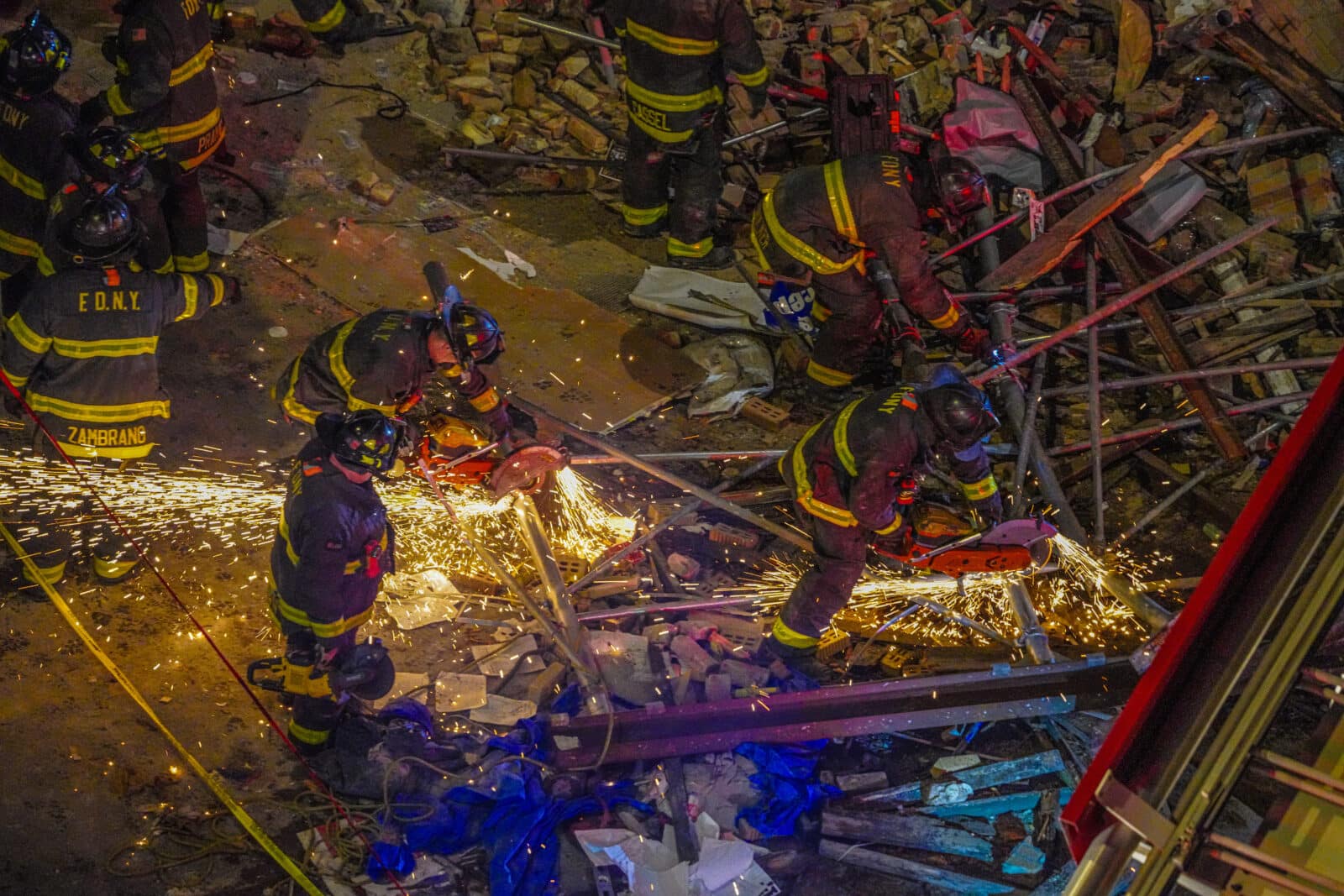 Bronx building collapse leaves no deaths, residents call it a miracle.