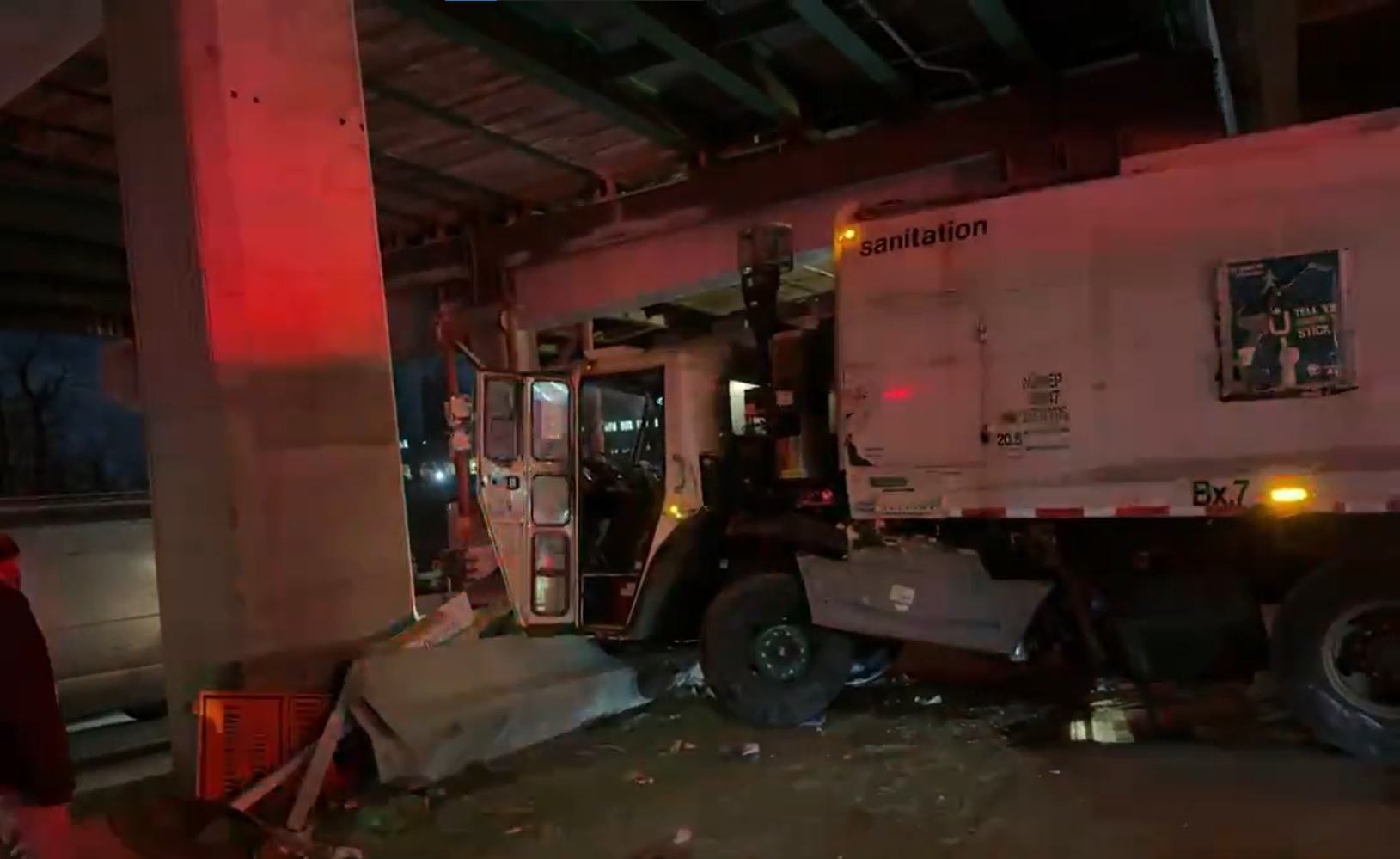 Bronx crash involving MTA bus, garbage truck that left 12 people ...