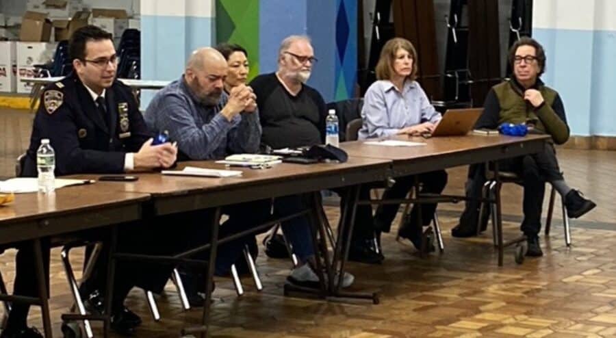 Village Residents Voice Concerns at Precinct Meeting