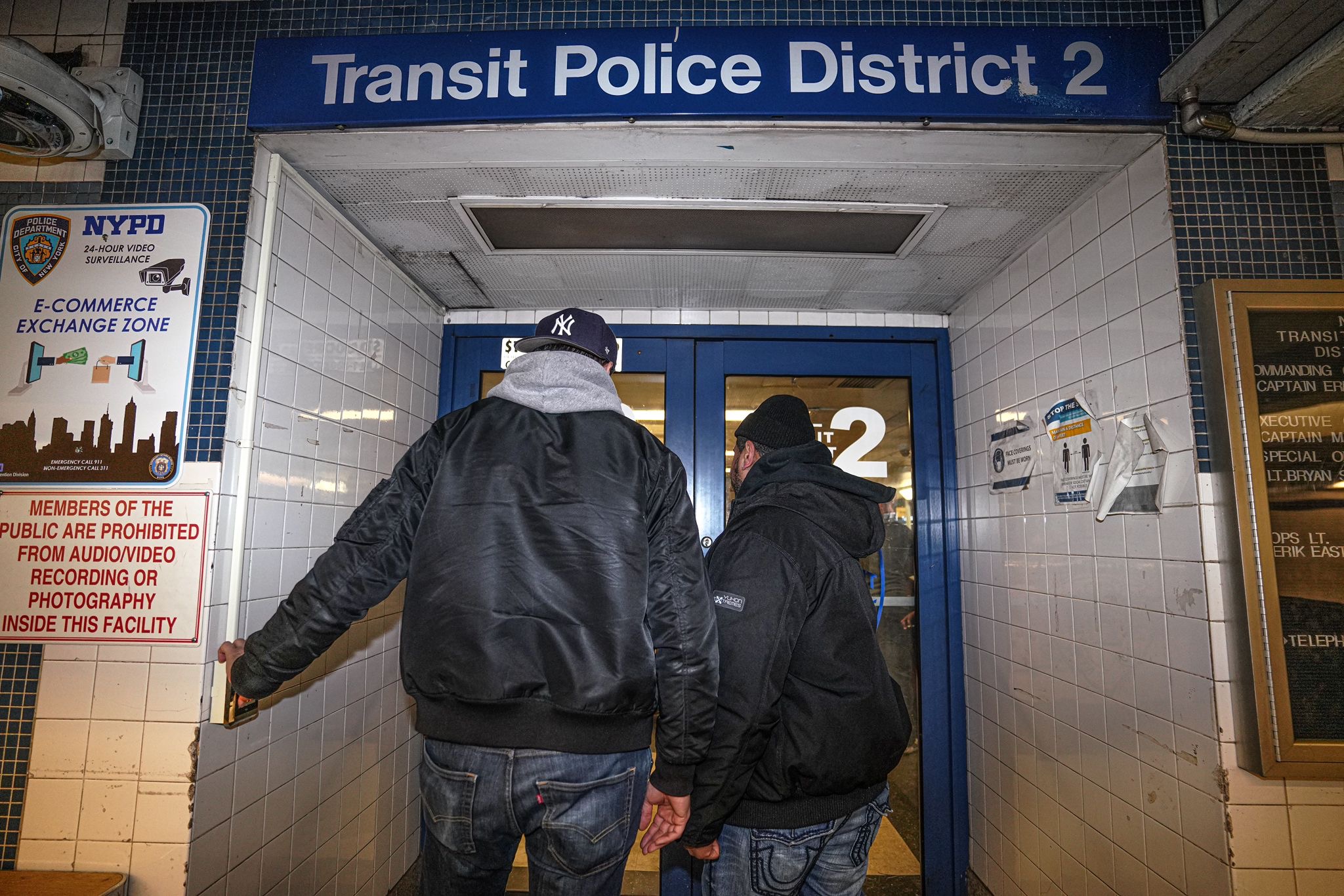 Transit Cops Discuss Arresting Armed Subway Riders