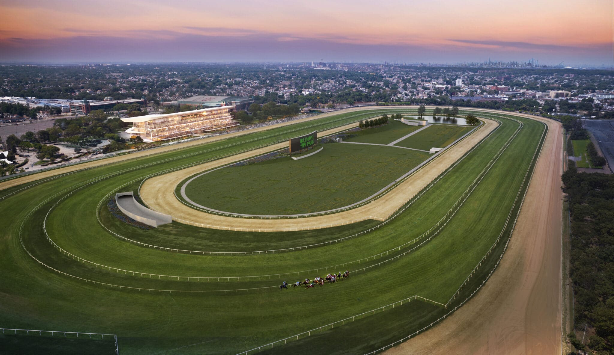 The new Belmont Park: Inside the ongoing $450 million reconstruction of ...