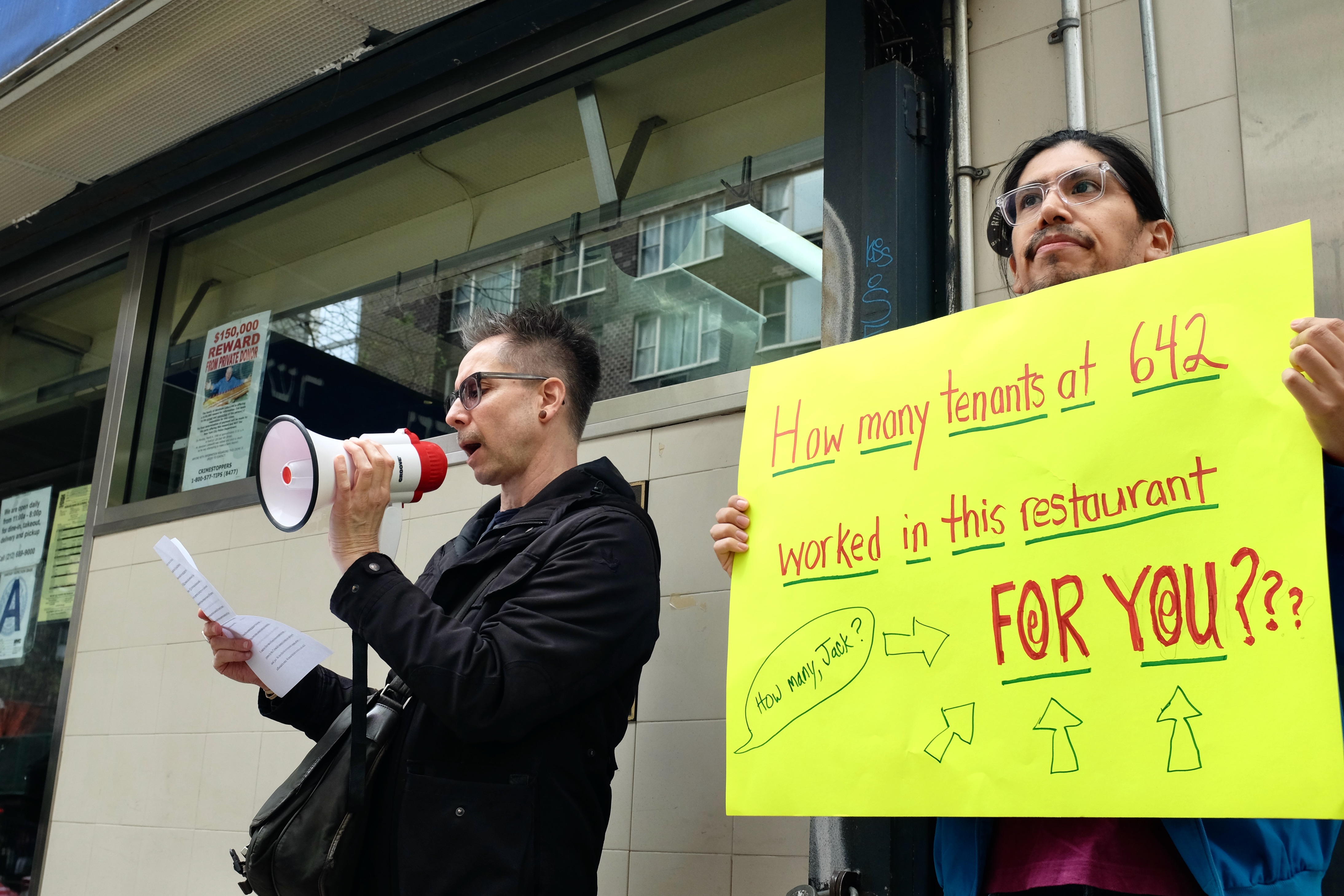 Displaced Alphabet City tenants rally against landlord lockout | amNewYork