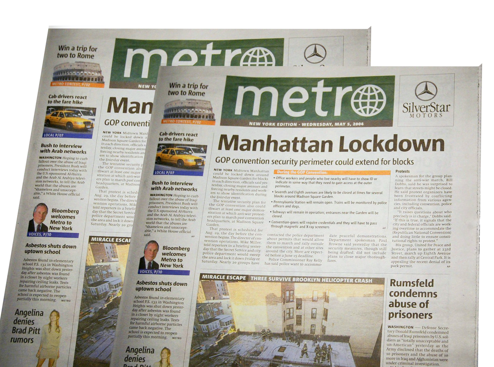 amNewYork Metro at 20: Check out some of our most memorable front pages ...