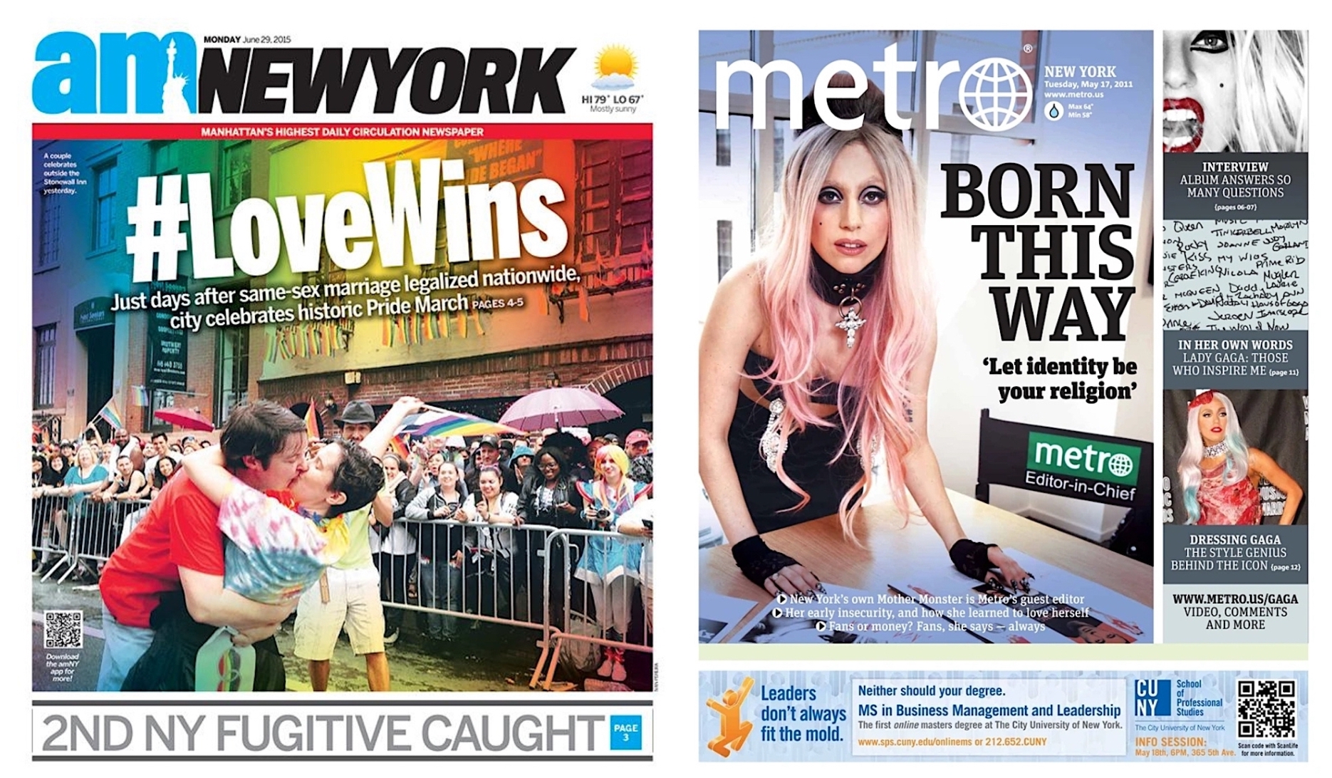 amNewYork Metro at 20: Check out some of our most memorable front pages ...