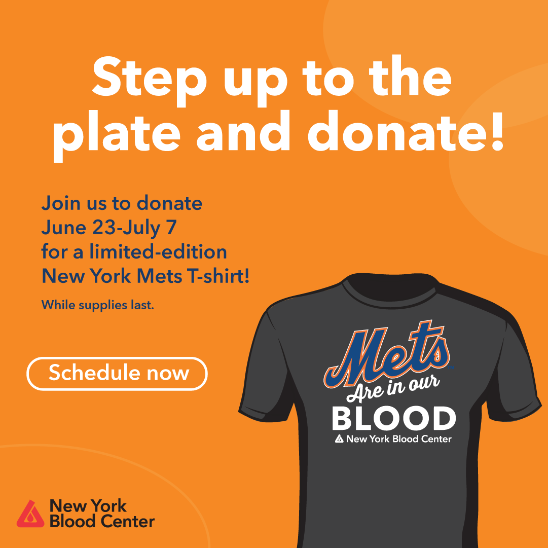 Donate Blood, Win Mets Tickets in NYC Campaign