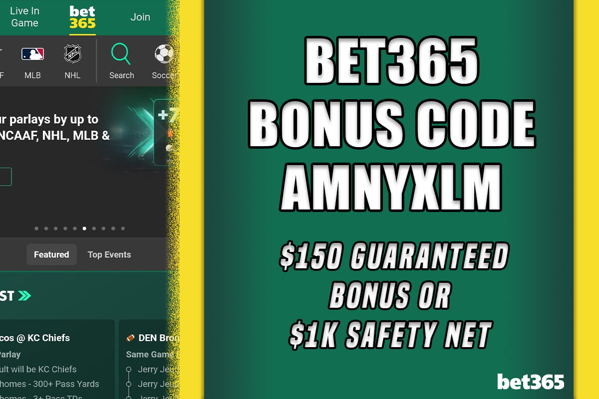 Bet365 bonus code AMNYXLM: $150 bonus or $1k bet for MLB, UFC, NHL ...
