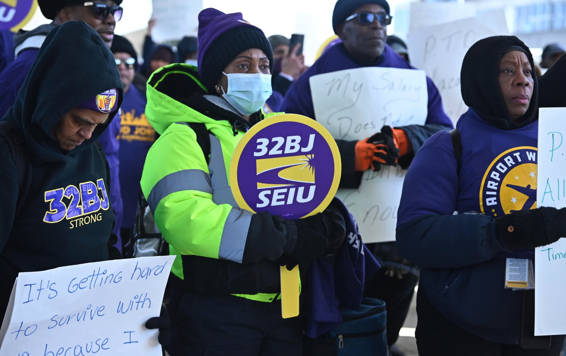 NYC airport workers set for wage hikes in 2025