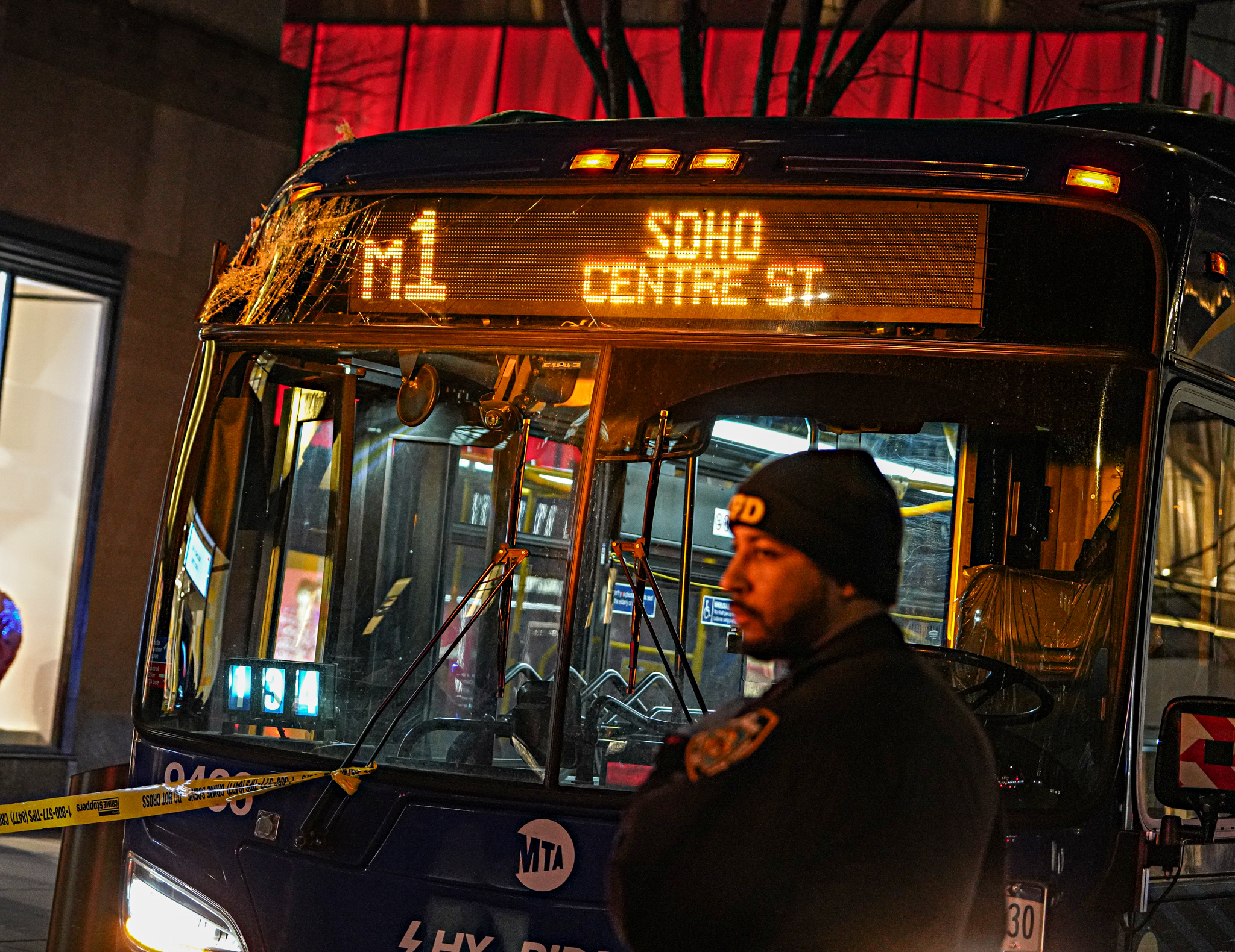 Midtown MTA Bus Crash Leads to Worker’s Death