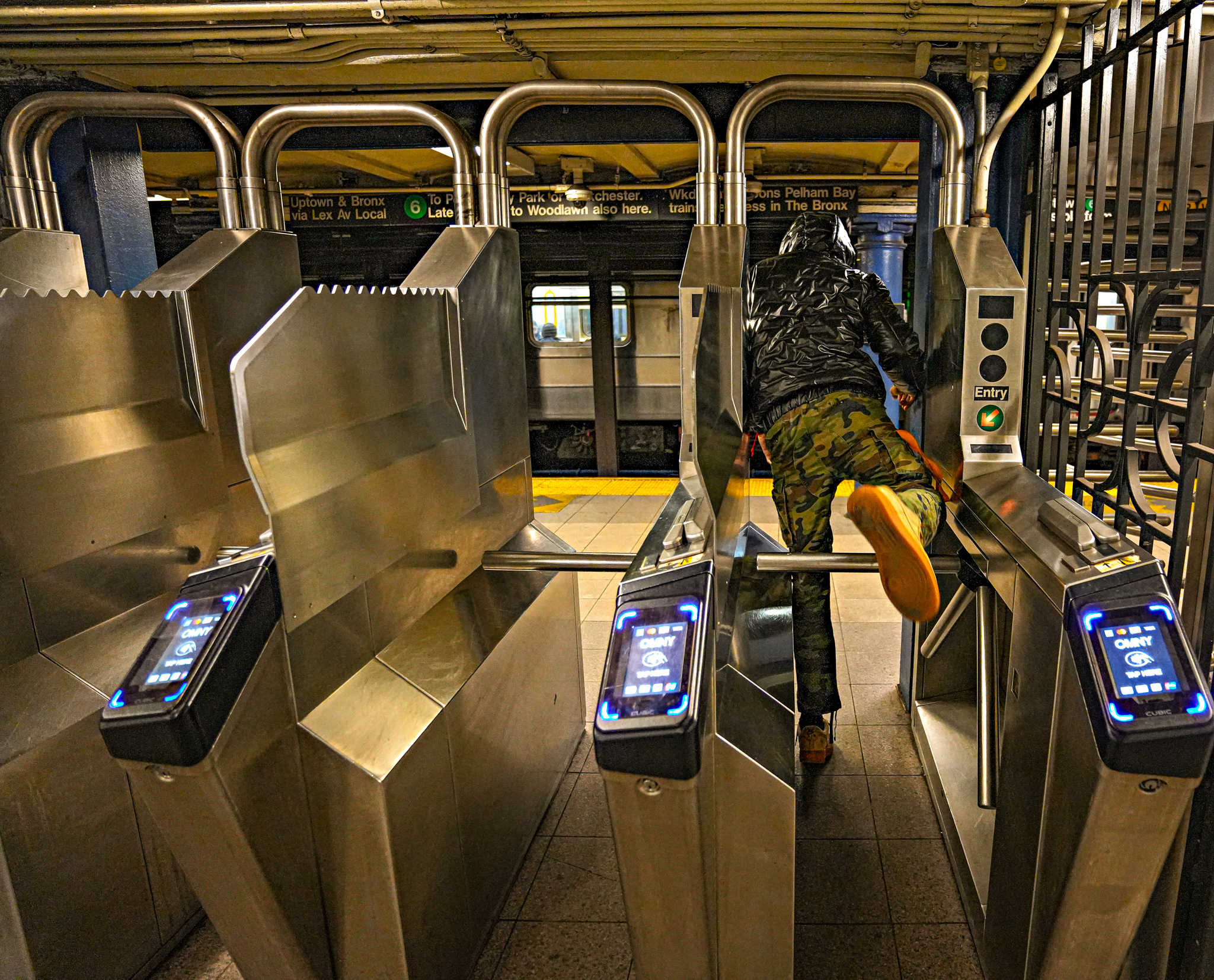 MTA Installs Fare Gates Barriers to Deter Evaders