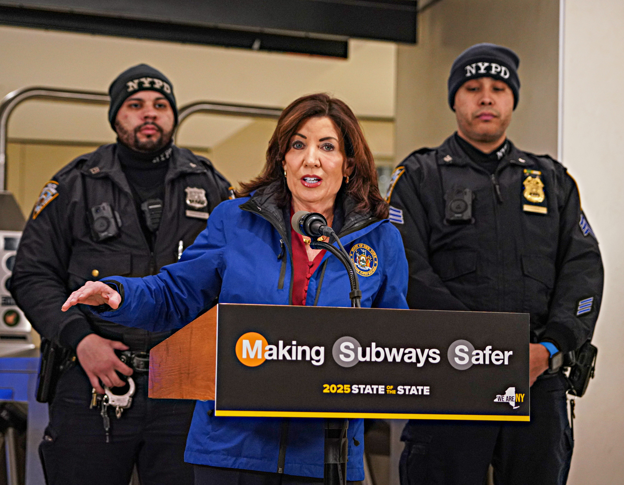 Gov. Hochul Unveils New NYC Subway Safety Plan