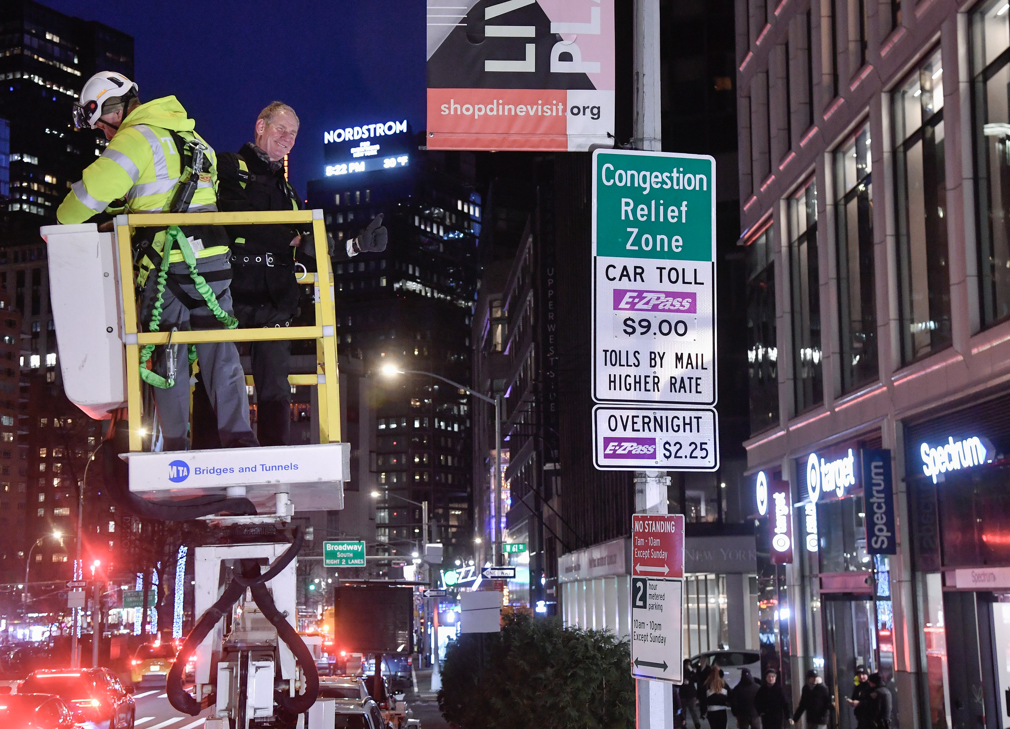 NYC rolls out congestion pricing program in 2025