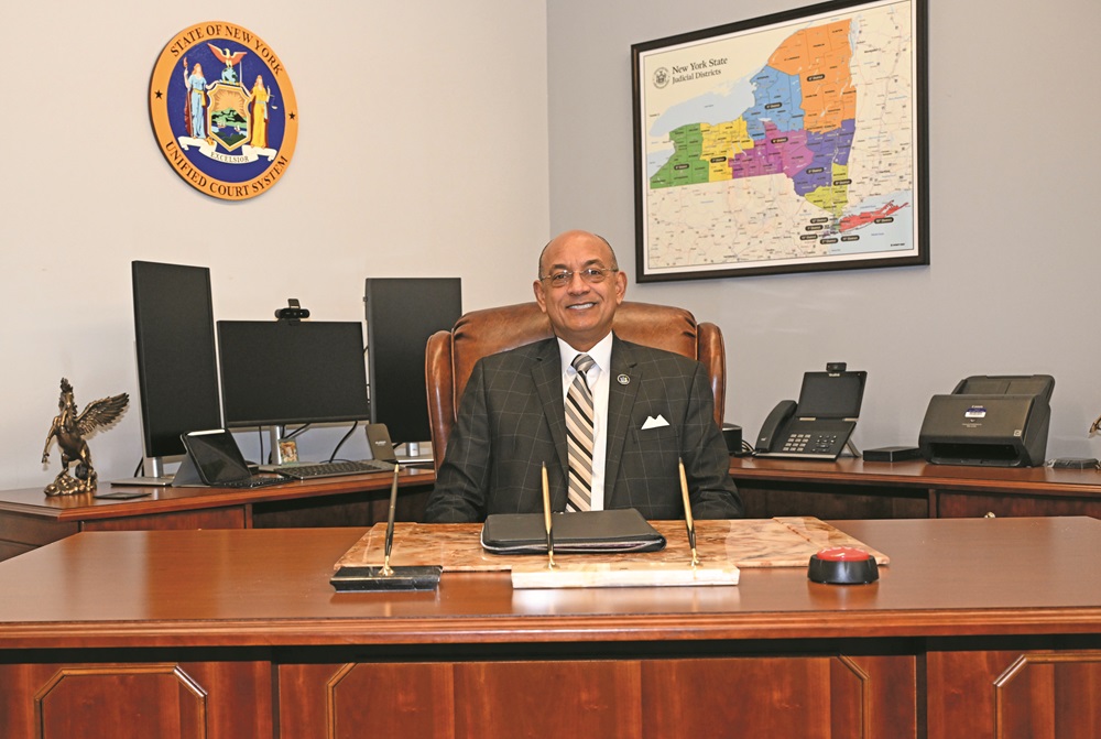 Judge Norman St. George Leads Court System Reform