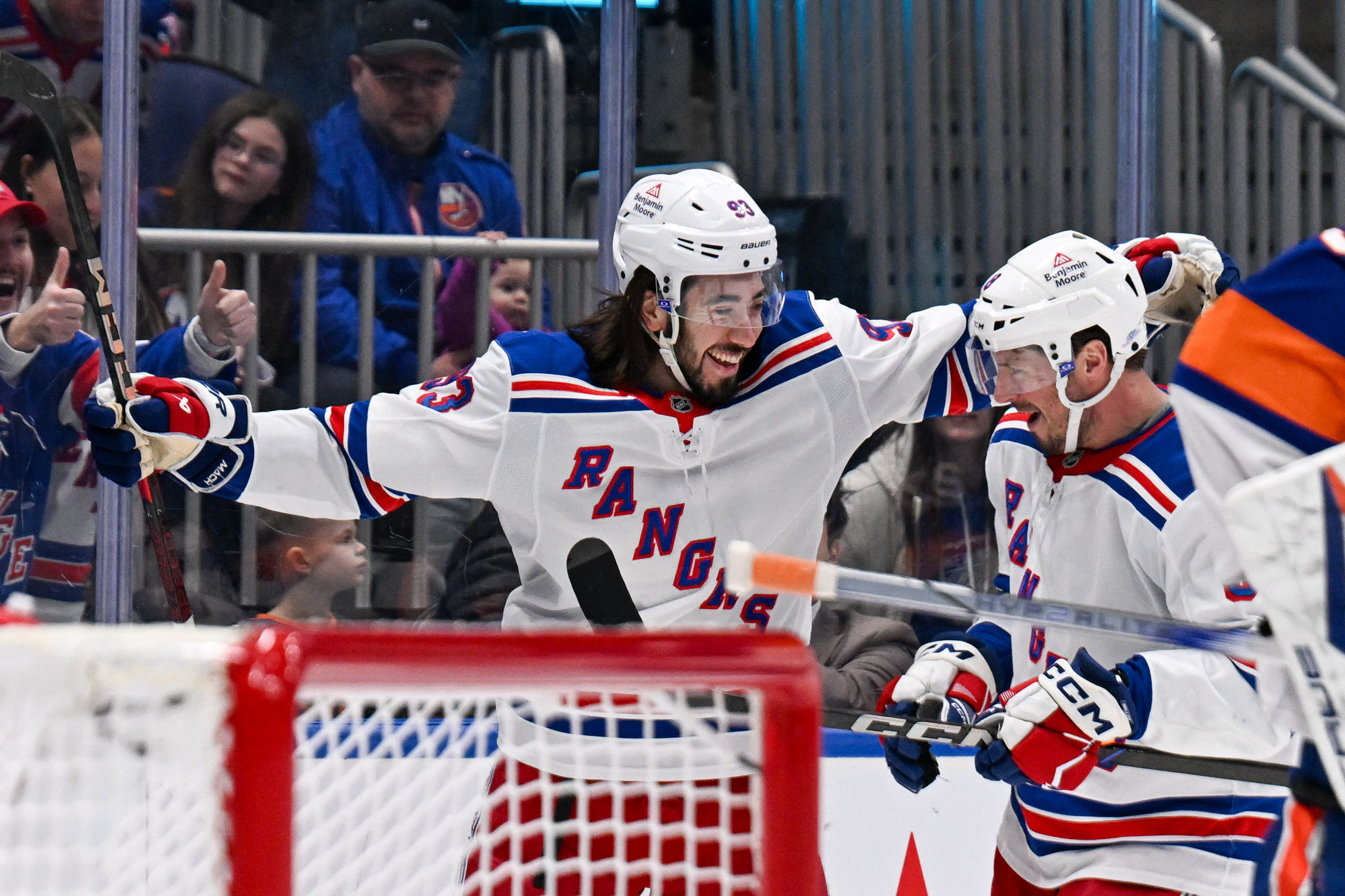 Rangers edge Isles in gritty rivalry win