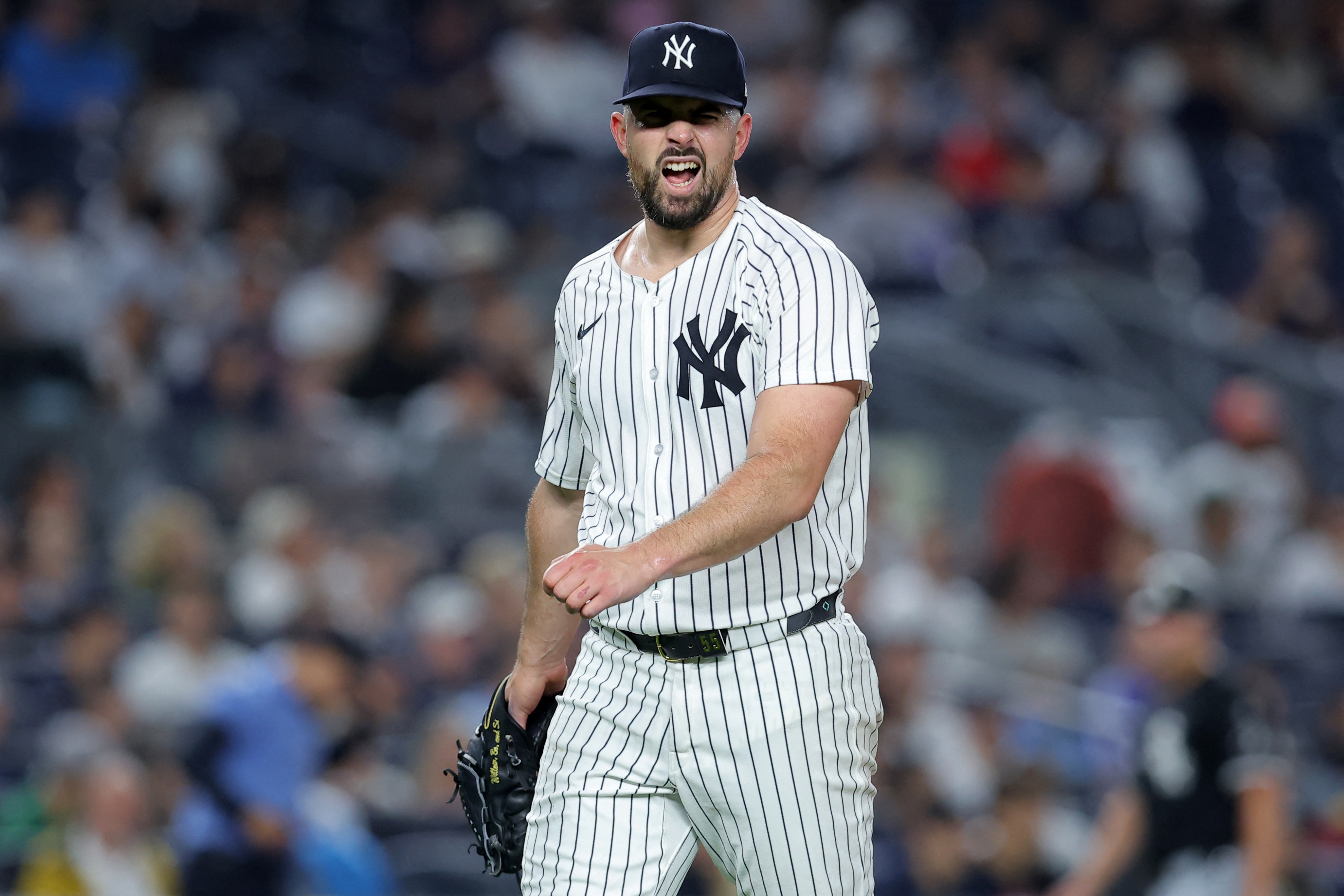 Yankees’ Carlos Rodon hoping to keep emotions in check for Game 2 of ...