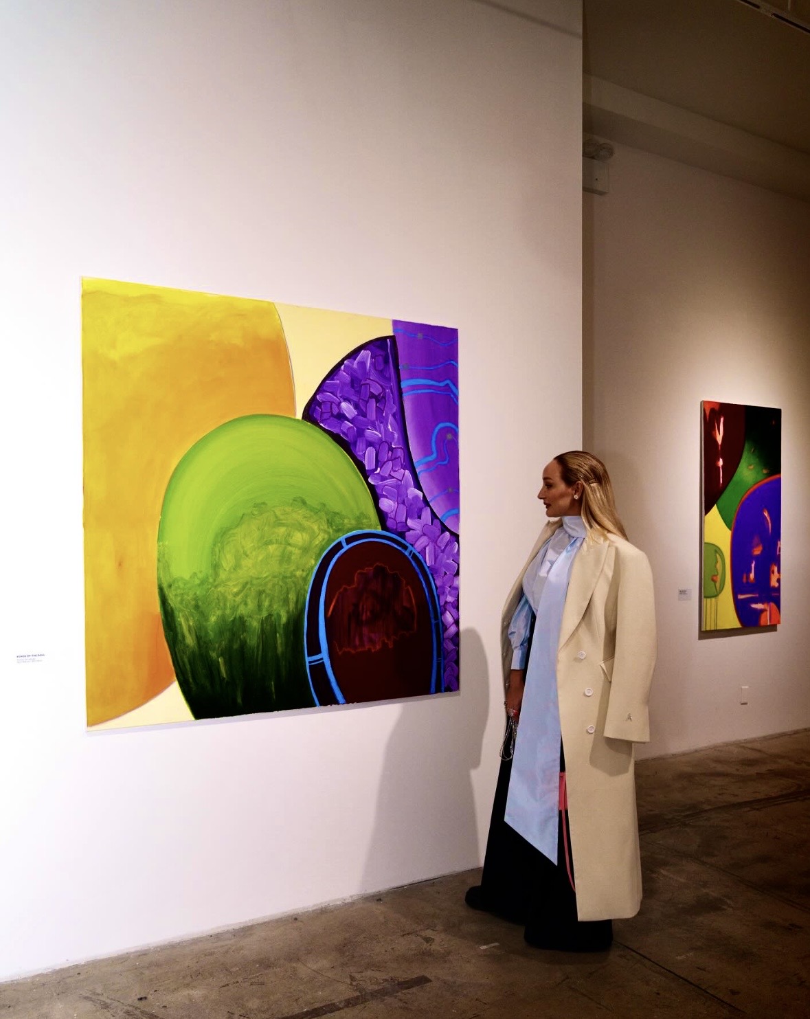 Dreams full of voltage: Karina Lumiere’s abstract works electrify the ...